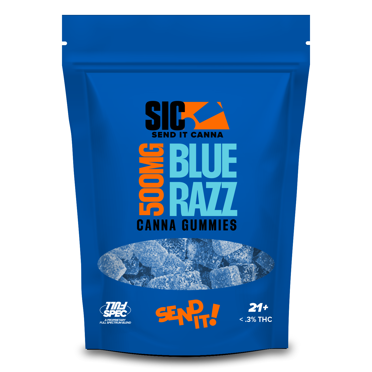 BLUE RAZZ 500MG | SIC